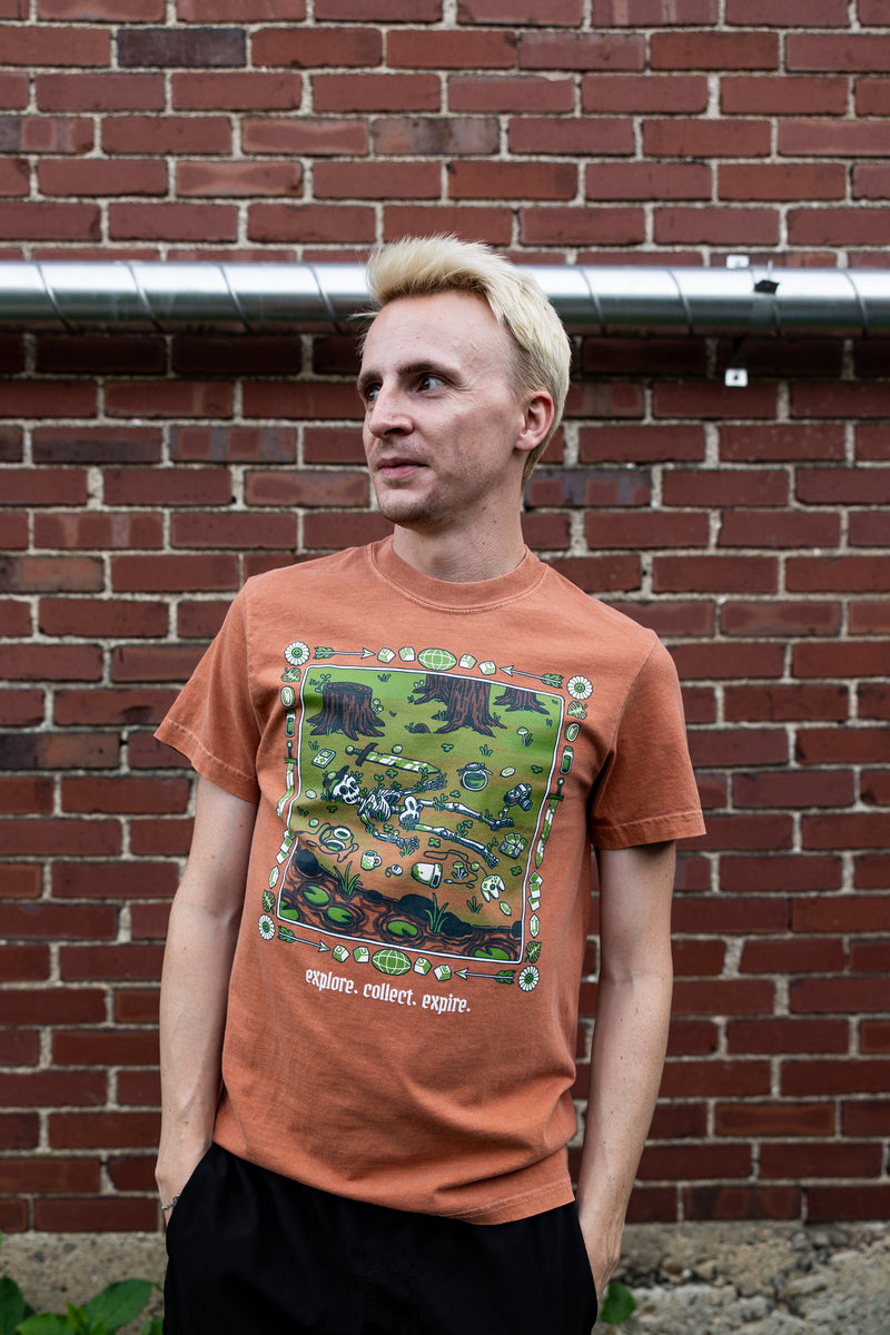 Loot Drop Tee - Yam – neat dude