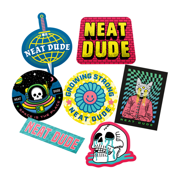 Stickers – neat dude